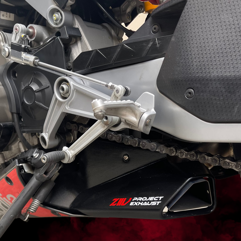 Aprilia RS660 / Tuono660 Underbelly Full Titanium Exhaust 2020-2023 ...