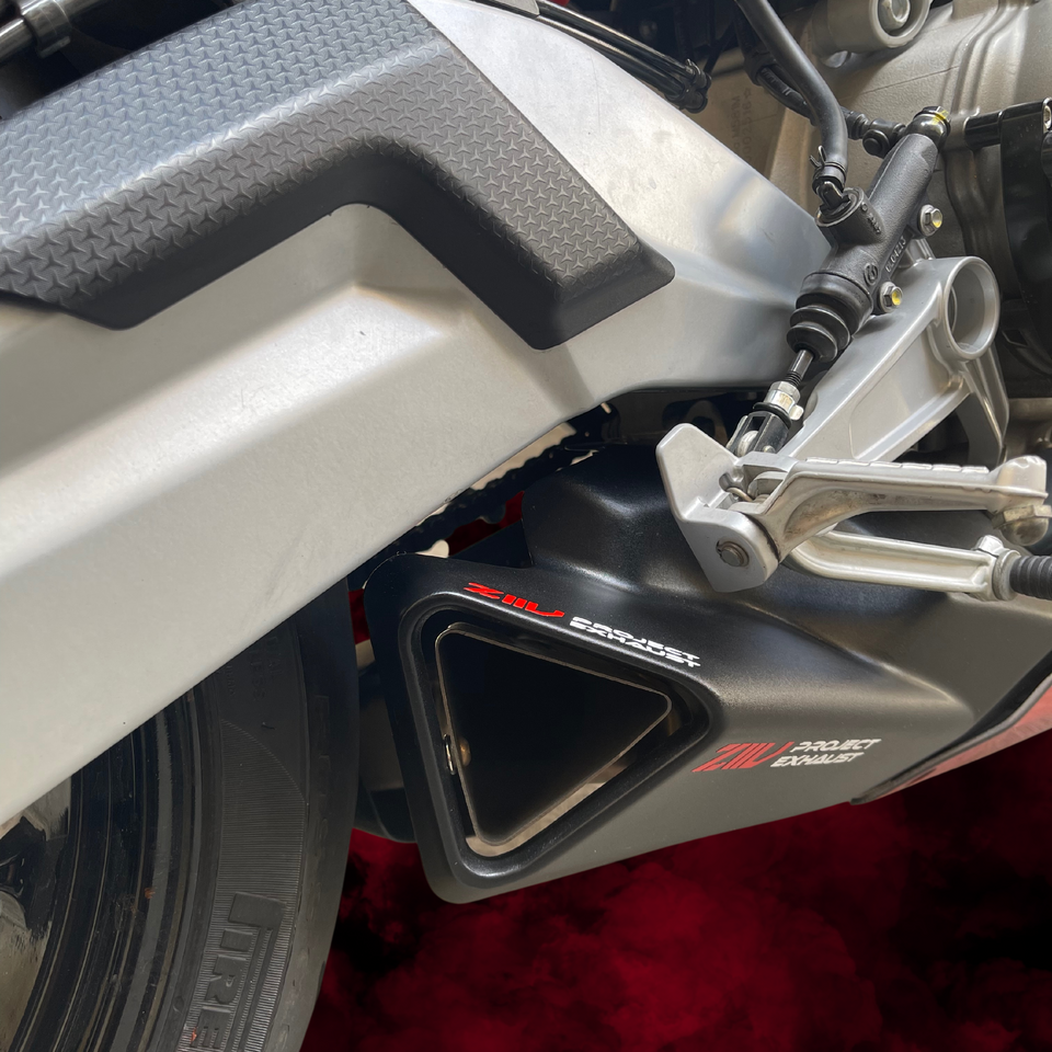 Aprilia RS660 / Tuono660 Underbelly Full Titanium Exhaust 2020-2023 ...